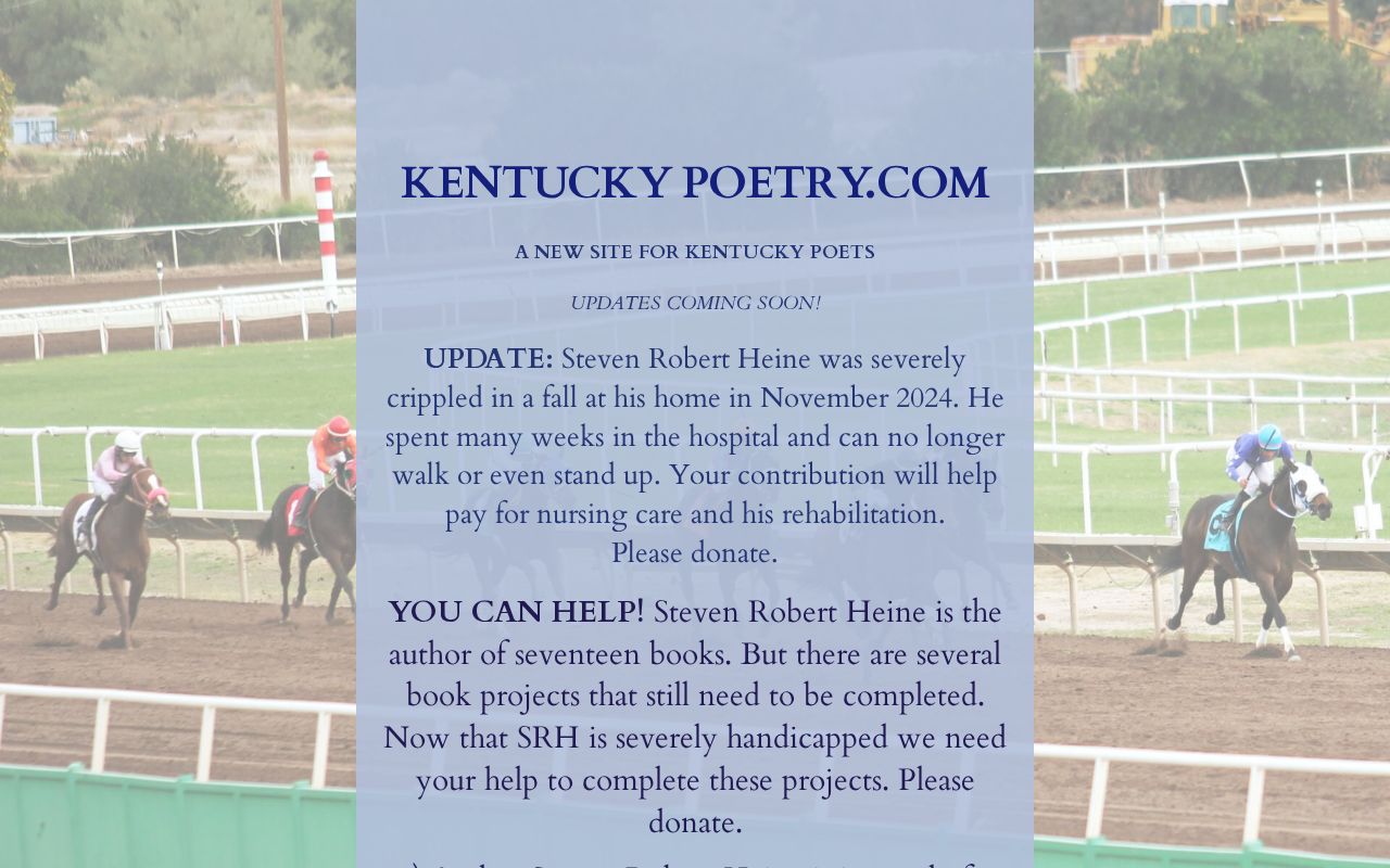 Kentucky Poetry dot com.